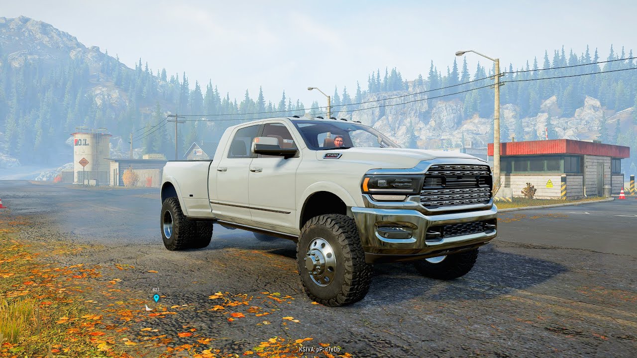 Dodge 3500- Snow Runner | ¡Explorando la cima del mapa con esta bella ...