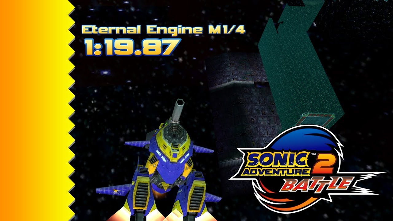 Sonic Adventure 2: Battle (Dolphin) // Eternal Engine M1/4 - 1:19.87 - YouTube