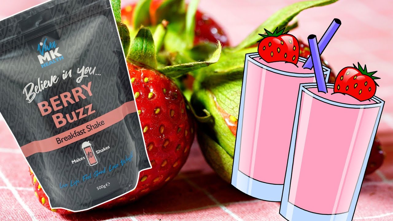VivaMK Berry Buzz, Breakfast Shake - YouTube