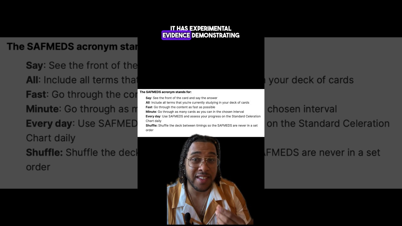 What are SAFMEDS? One of the best ways to study, teach, and learn! # ...