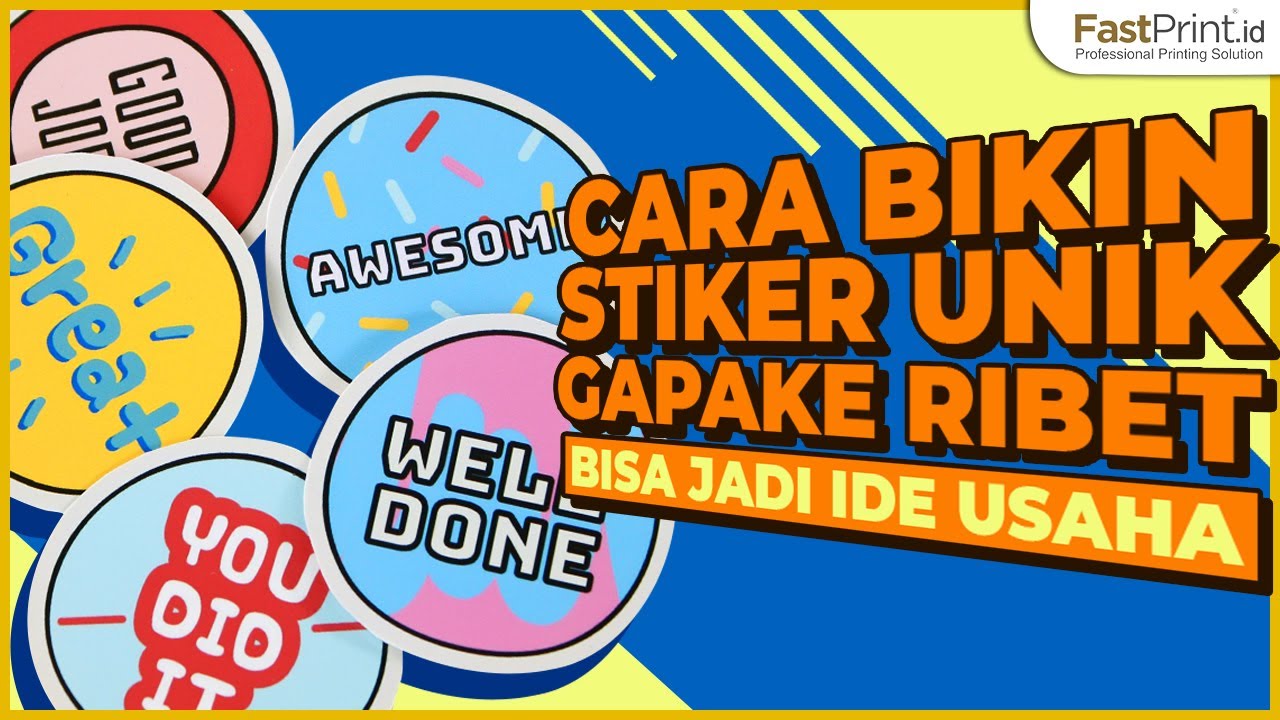 Tutorial Bikin Stiker Sendiri Cuma Modal Ini!! - YouTube