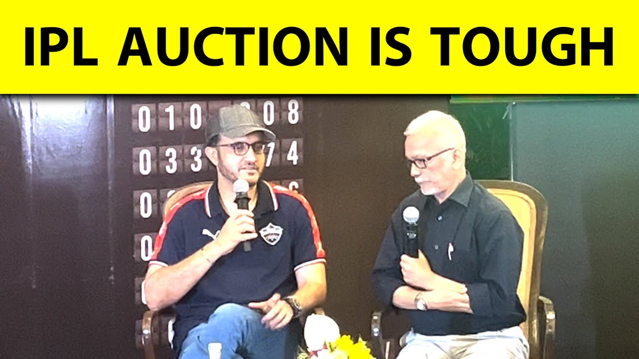 IPL AUCTION पर क्या बोले GANGULY? क्या INDIAN TEAM SELECTION है IPL में ...