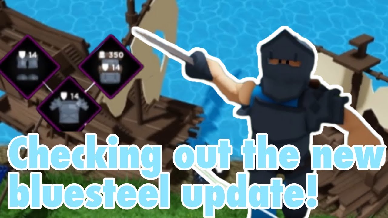Checking out the new blue steel update in the survival game! **I got ...