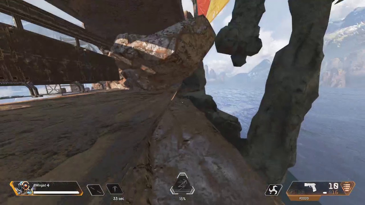How to get outside of the firing range map in Apex legends - YouTube