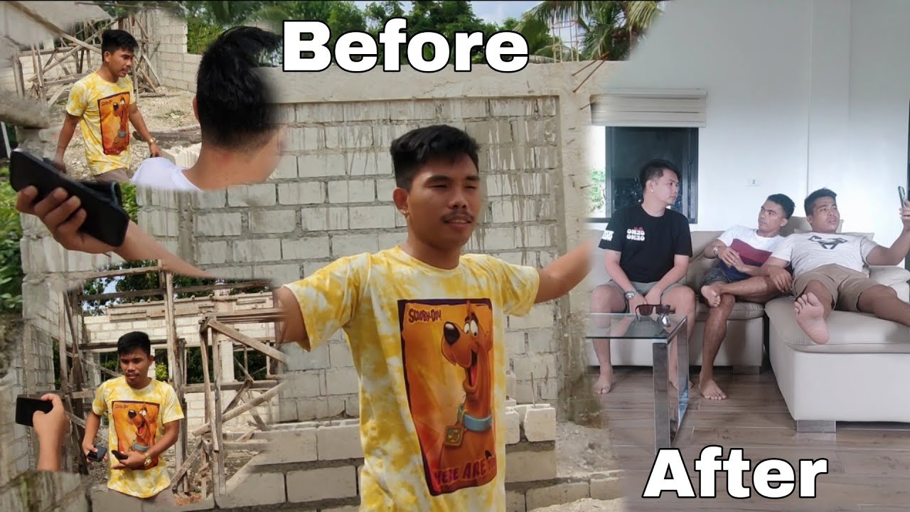 BOY TAPANG House laki na ng pinagbago😇 #Before&After #BoyTapang - YouTube