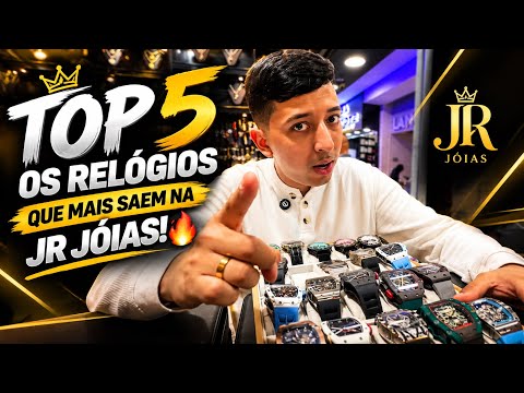 TOP 5: OS RELÓGIOS QUE MAIS VENDEM. PRA VOCE FAZER DINHEIRO RÁPIDO! ⌚🔥