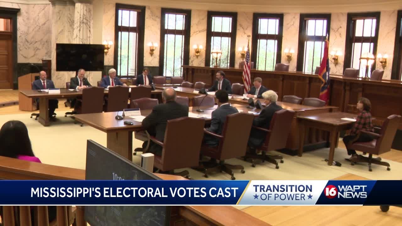 Mississippi’s electoral votes go to Trump - YouTube