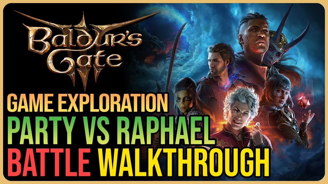 Raphael Boss Fight Baldur's Gate 3 - YouTube