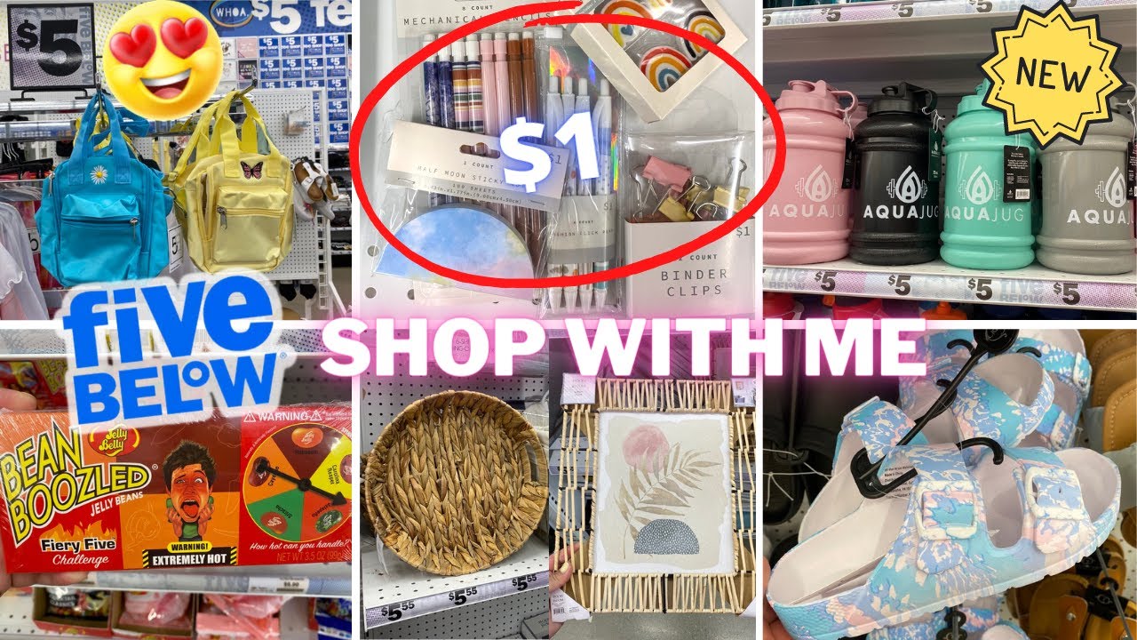 Five Below New finds/five below shop with me/five below $1 finds/summer ...