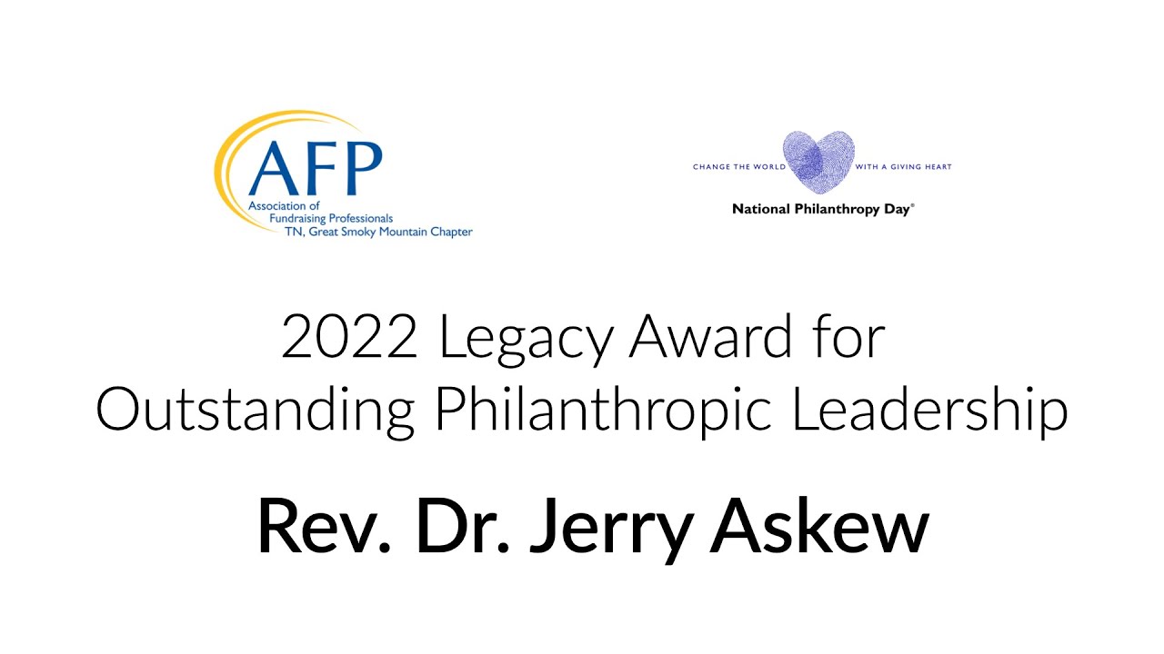 AFP Great Smoky Mountain Chapter - National Philanthropy Day Legacy ...