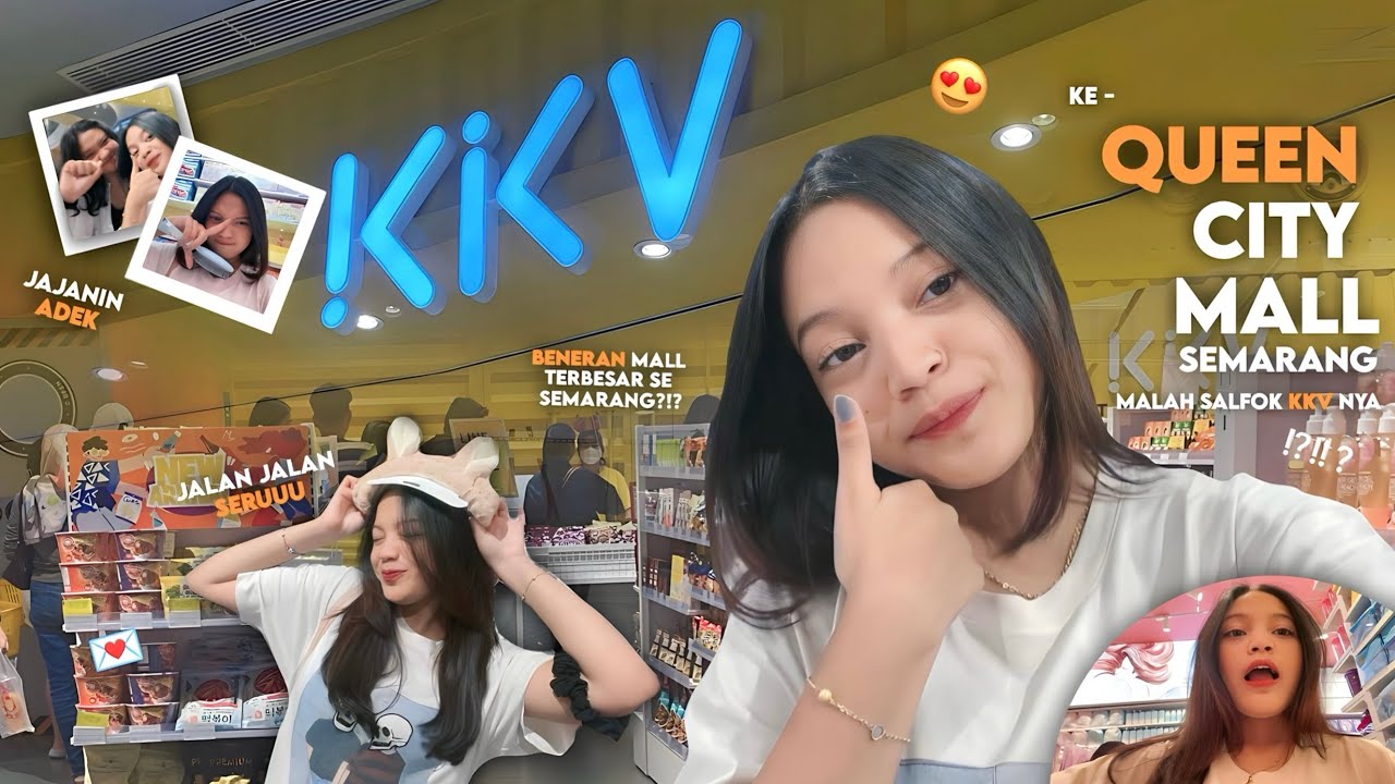 MALL TERBARU DI SEMARANG😍+ SESEKALI JAJANIN ADEK DI KKV😋 - YouTube