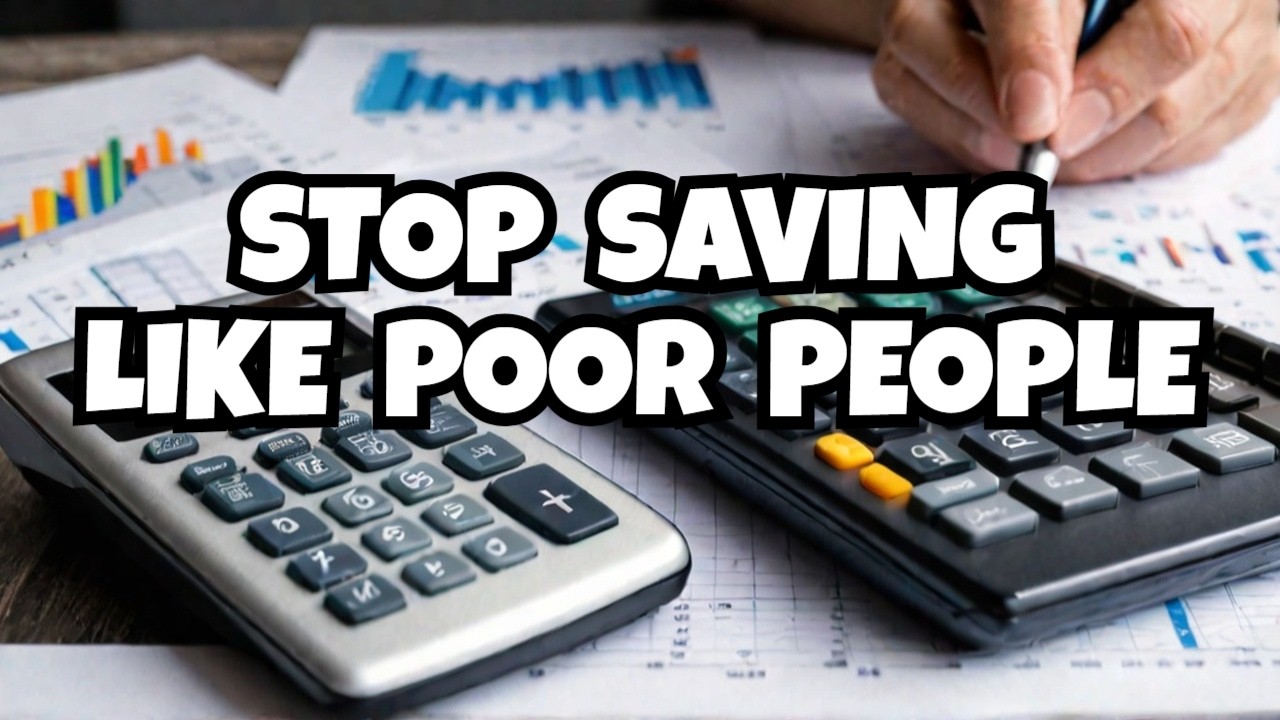 STOP Saving Money With Poor People’s Mindset, Save Like Rich People ...
