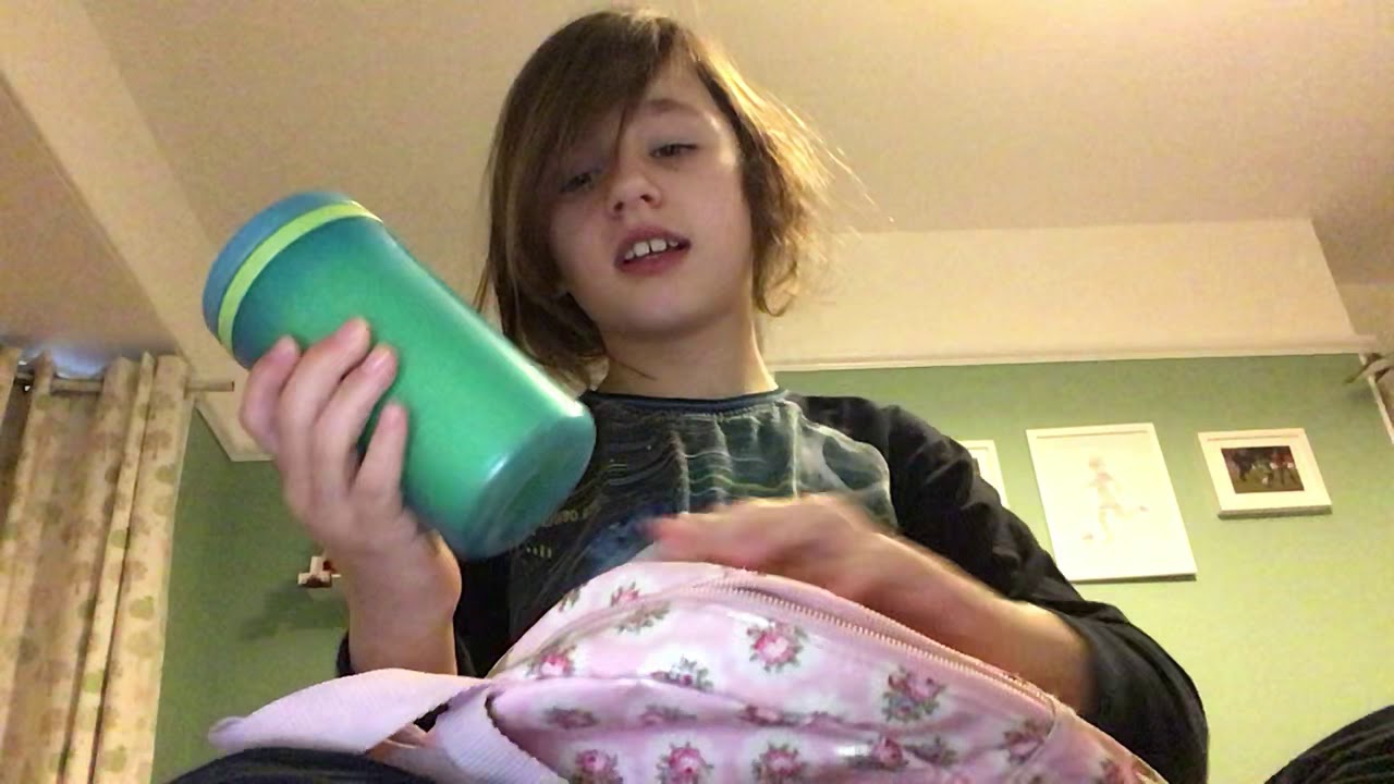 In the morning routine with Ethan off to school - YouTube