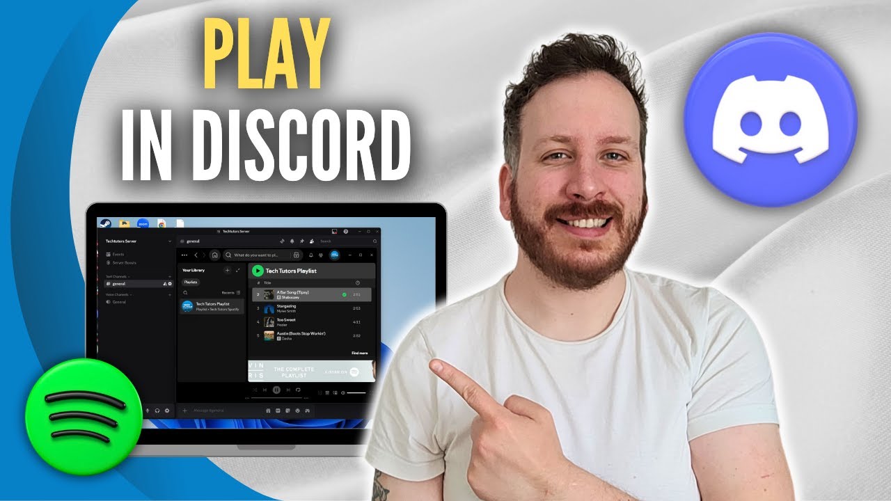How To Play Spotify In Discord - YouTube