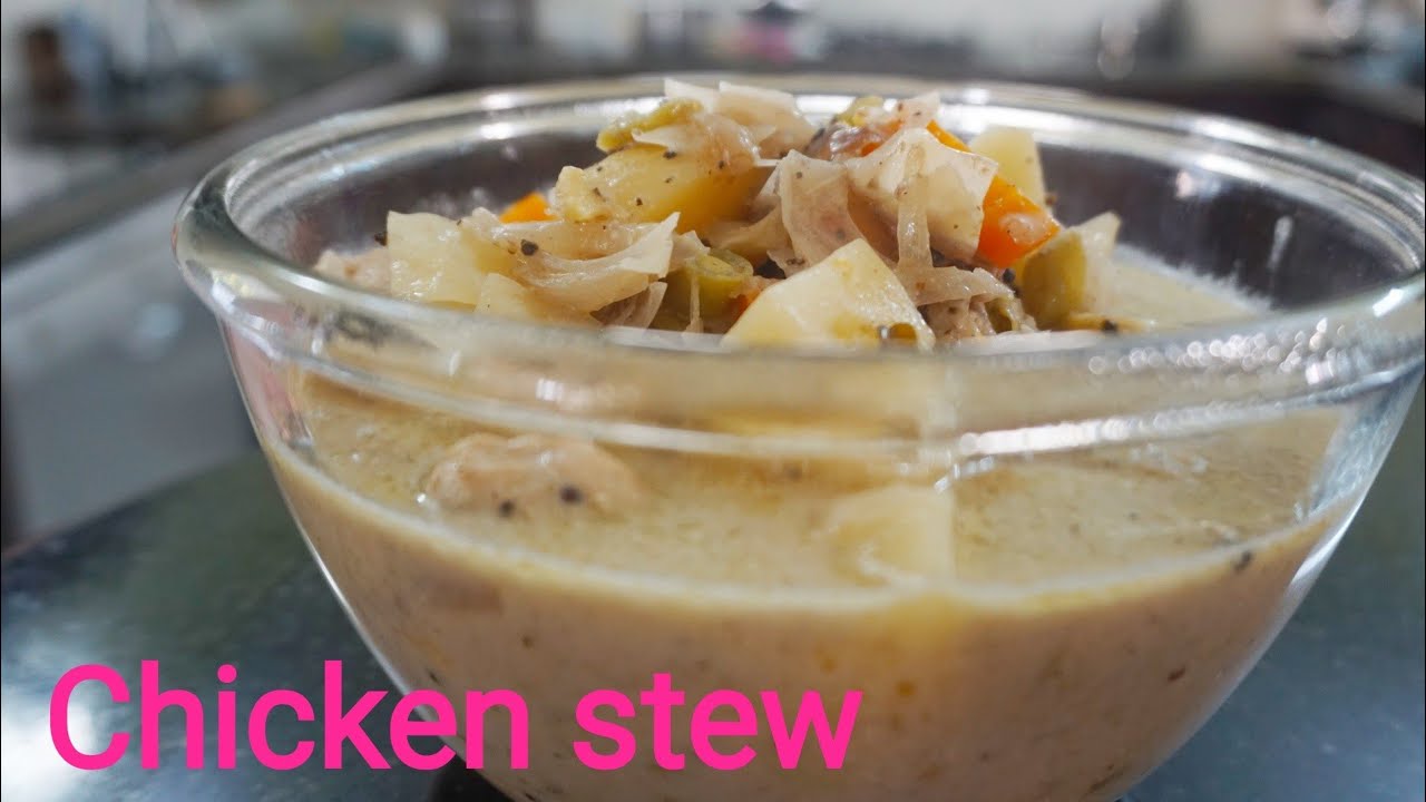 Chicken stew/Tasty curry for Appam and bread - YouTube