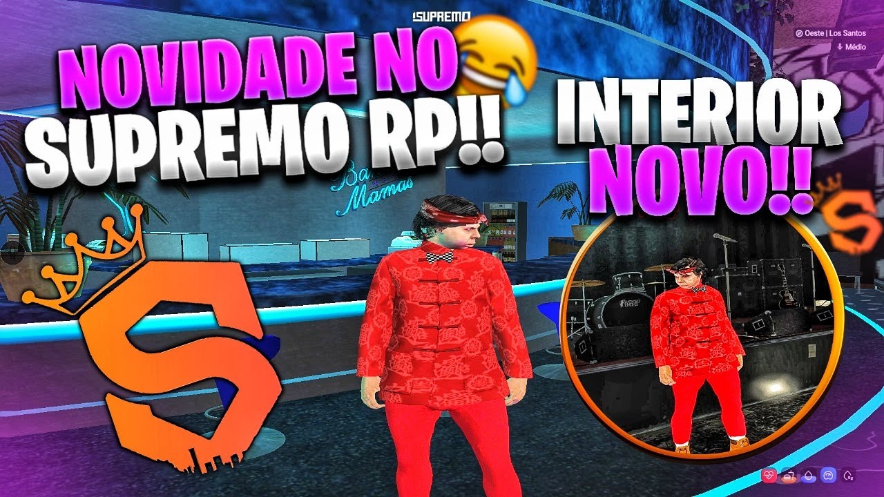 🚨SUPREMO RP - NOVAS ATUALIZAÇÃO CHEGOU NOVOS INTERIORES - YouTube
