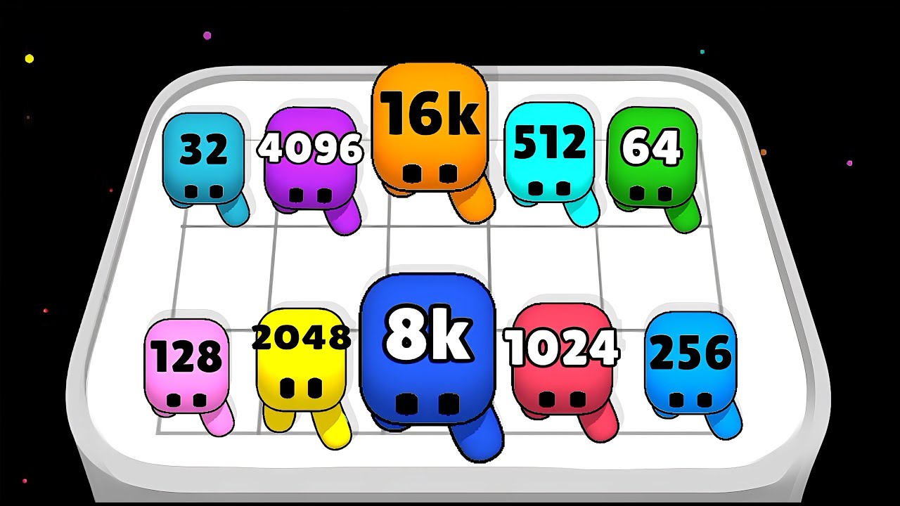 Merge Master 2048 : Merge Block game ⭐ Merge Simulator Battles ( PART ...