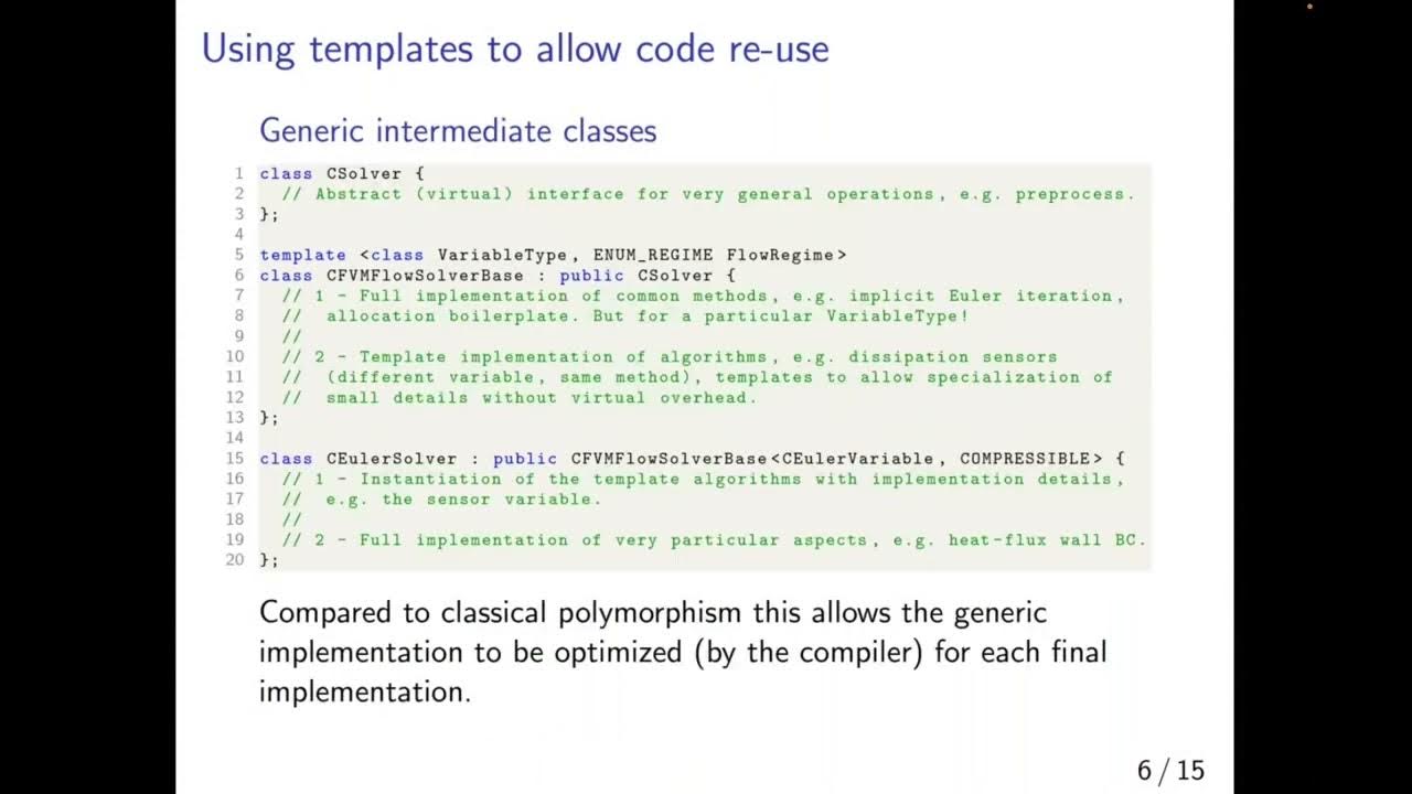 SU2 Conference 23 | Turbo workshop: Code Overview - YouTube