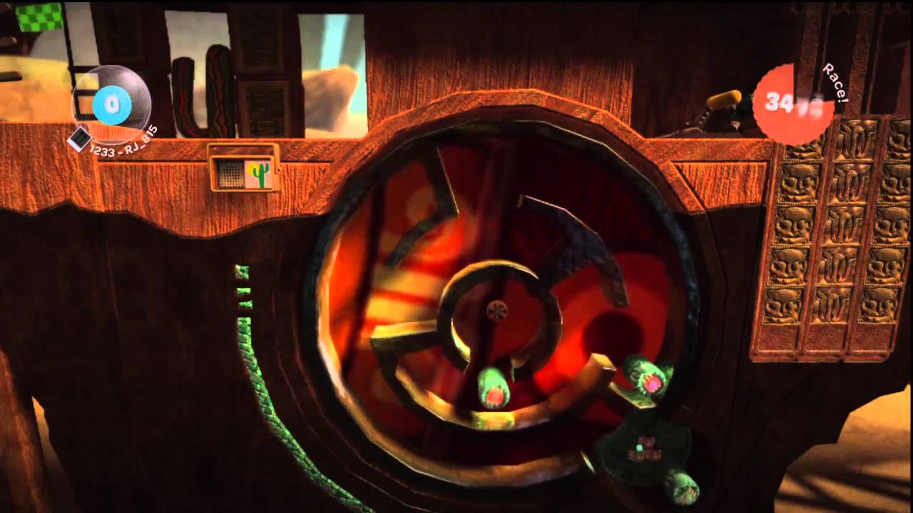 LittleBIGPlanet (720p HD) Walkthrough Part 45 - Puzzle Wheel - Score ...