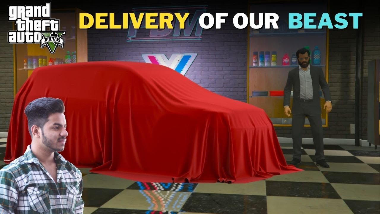 GTA 5: GRAND DELIVERY OF OUR NEW BEAST | GTA 5 GAMEPLAY - YouTube