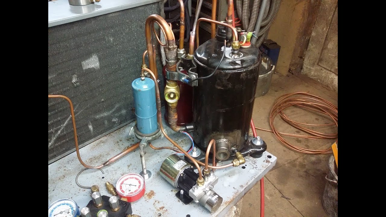 Leybold Coolpower 7/25 Cold Head / Cryocooler with DIY Helium ...
