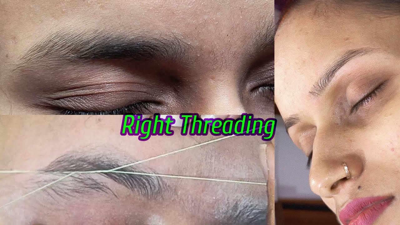 Right Thread_ Natural Down Thread हो तो R Shape Thread कैसे करें 🤔 ...