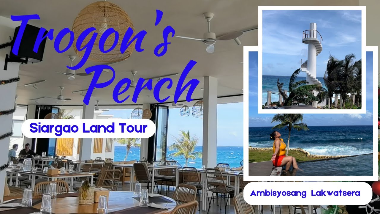 Siargao Land Tour Part 3 - Alegria Beach Resort & Trojon's Perch - YouTube