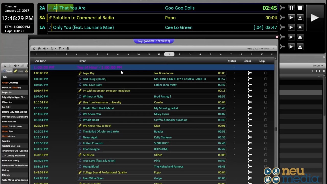 WNUW Training - RCS Zetta: Confirming Log is in the correct hour - YouTube