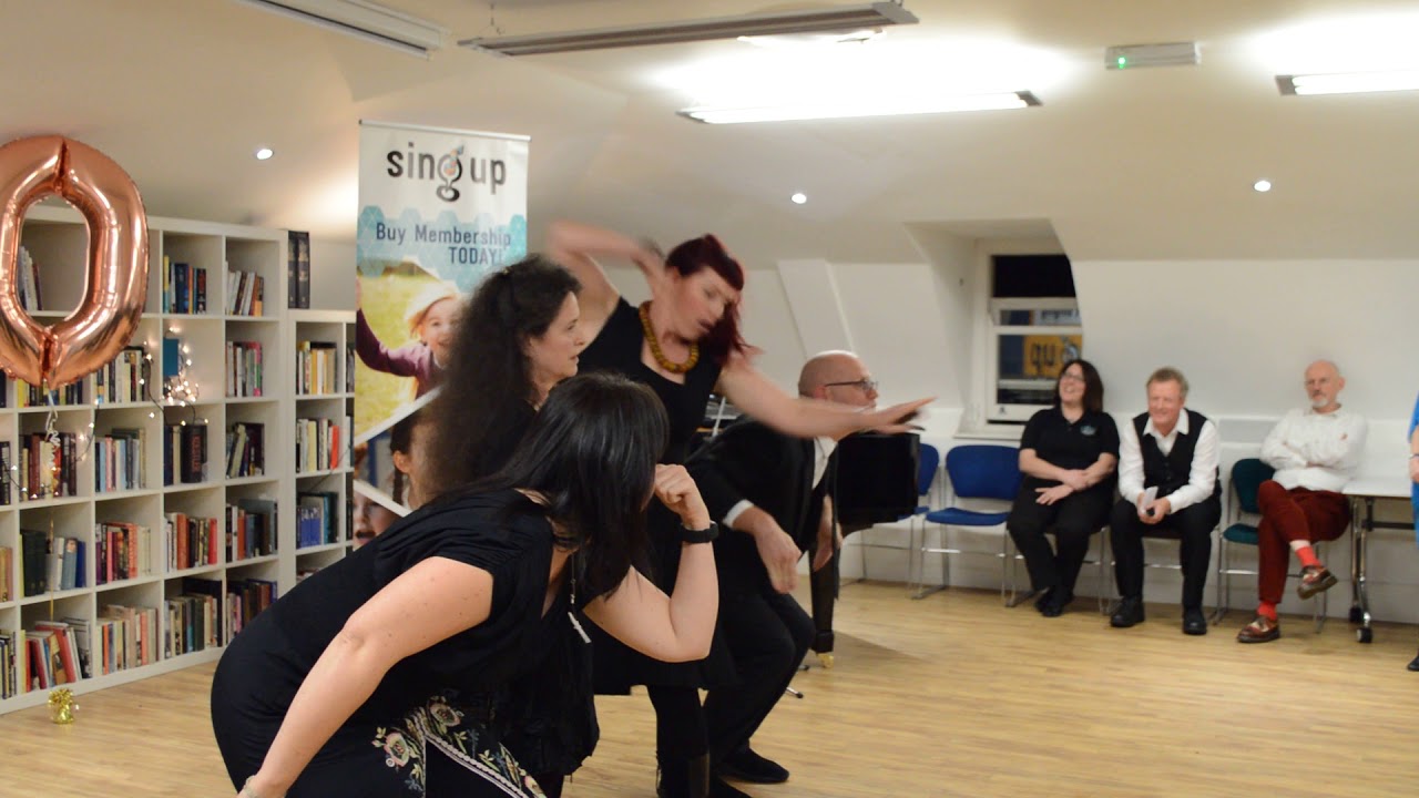 Mouthful perform at Sing Up's 10th birthday party - YouTube