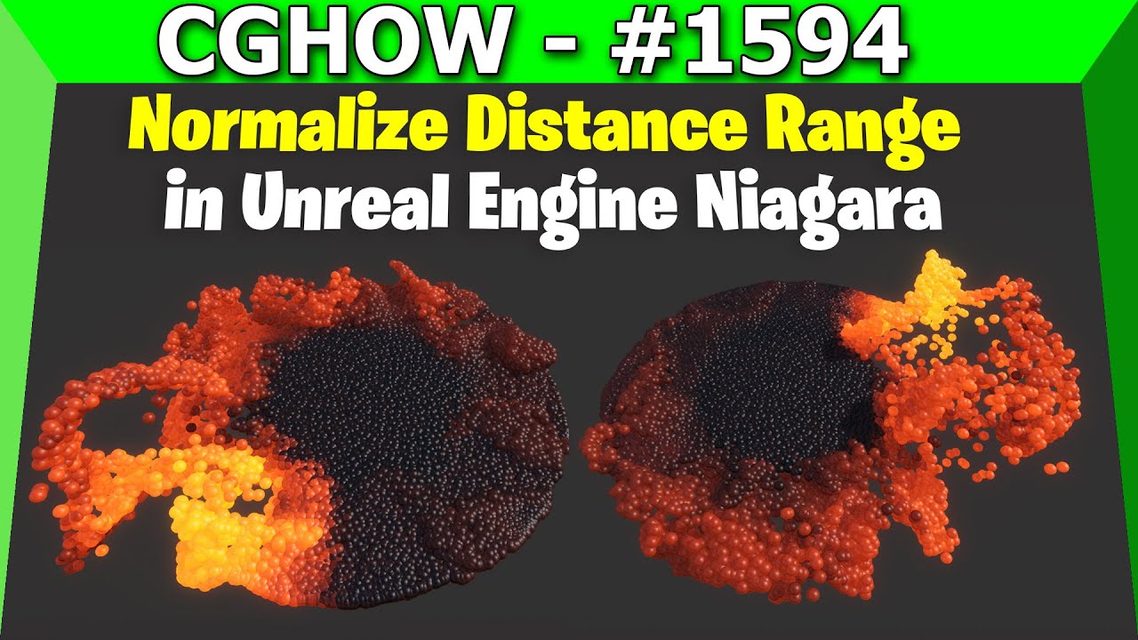 Normalize Distance Range in UE4 Niagara 👉 Trailer - YouTube