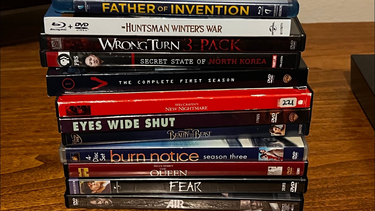 DVD Haul (Half Price Books) - YouTube