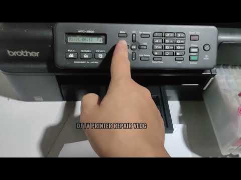 HOW TO FIX PRINT OUT PROBLEM OF BROTHER PRINTER MODEL J200 - YouTube