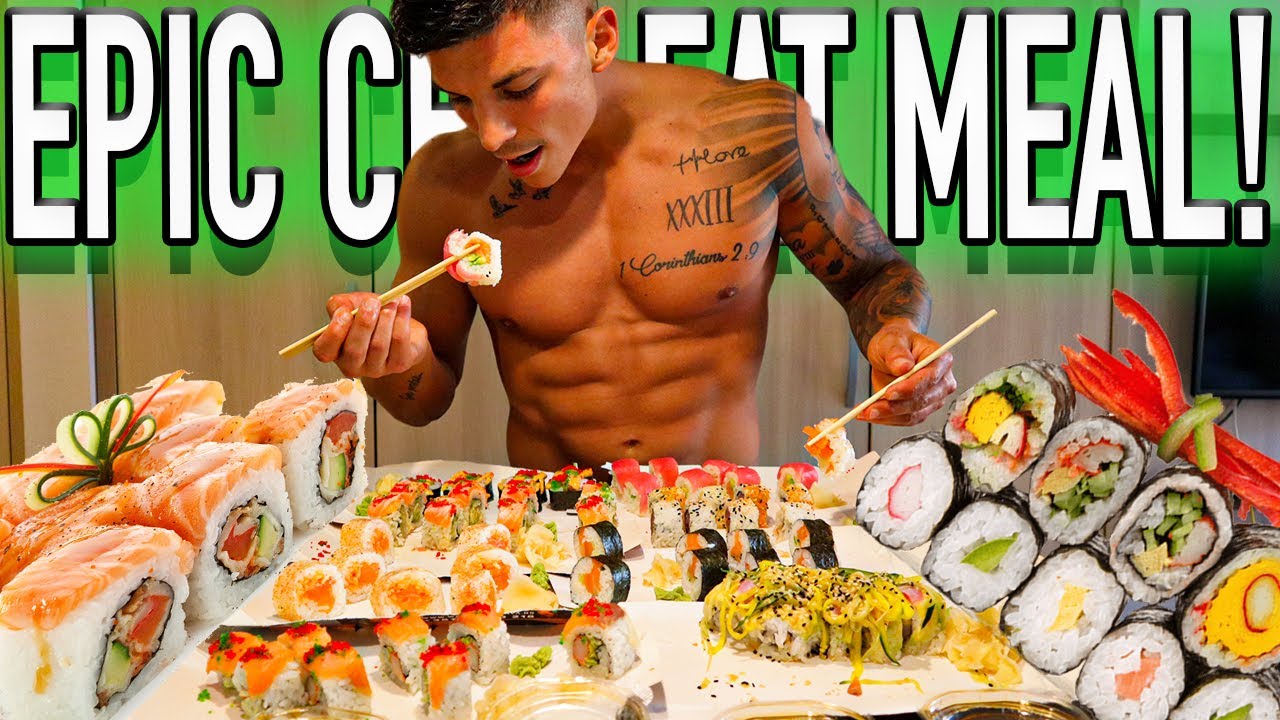 EPIC CHEAT MEAL 3 WEEKS OUT - SUMMER SHREDDING!!! - YouTube