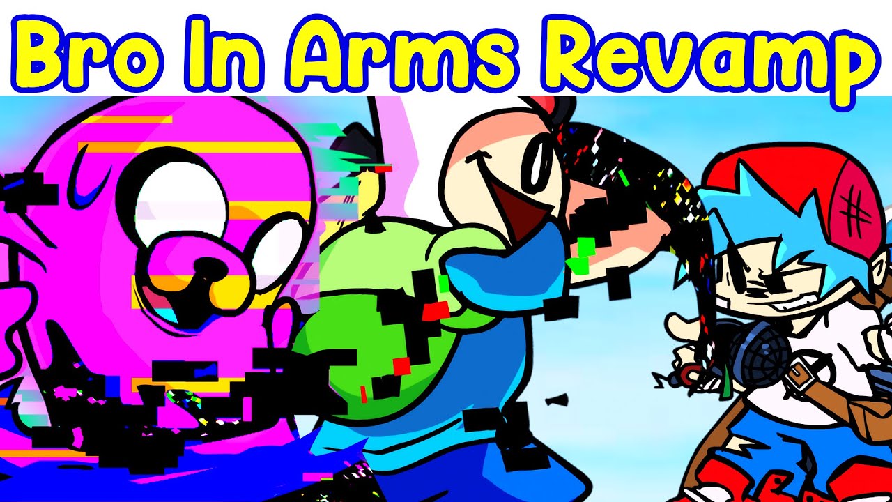 FNF CN TAKEOVER - Brother In Arms REVAMPED (Pibby Jake & Finn) - YouTube