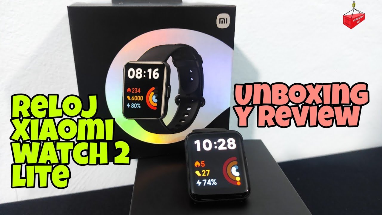 SMARTWATCH XIAOMI REDMI WATCH 2 LITE - Unboxing y Review - YouTube
