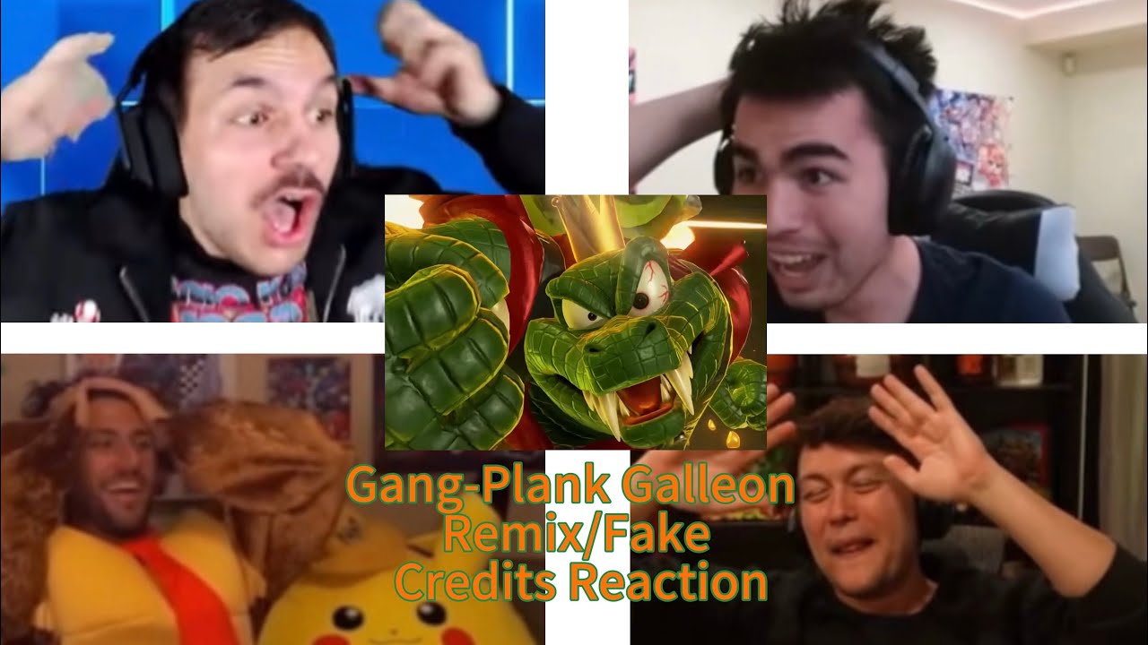 People Reacting To The New Gang-Plank Galleon Remix/Fake Credits In ...