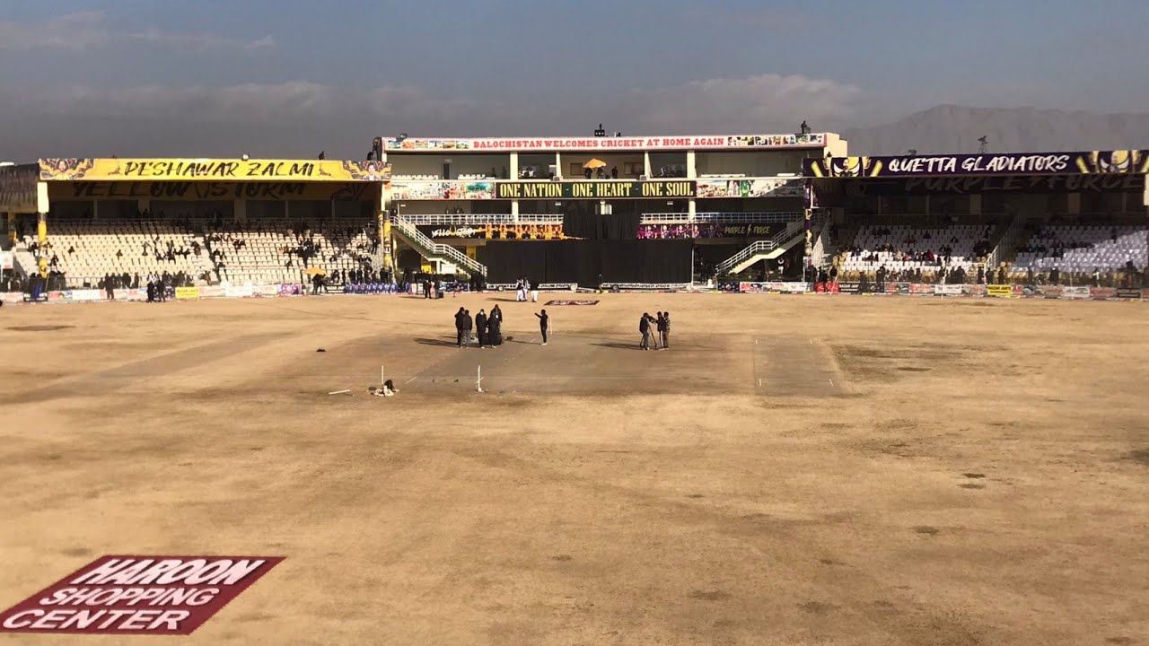 Live bugti stadium Quetta PSL 8 exhibition match 2023 - YouTube