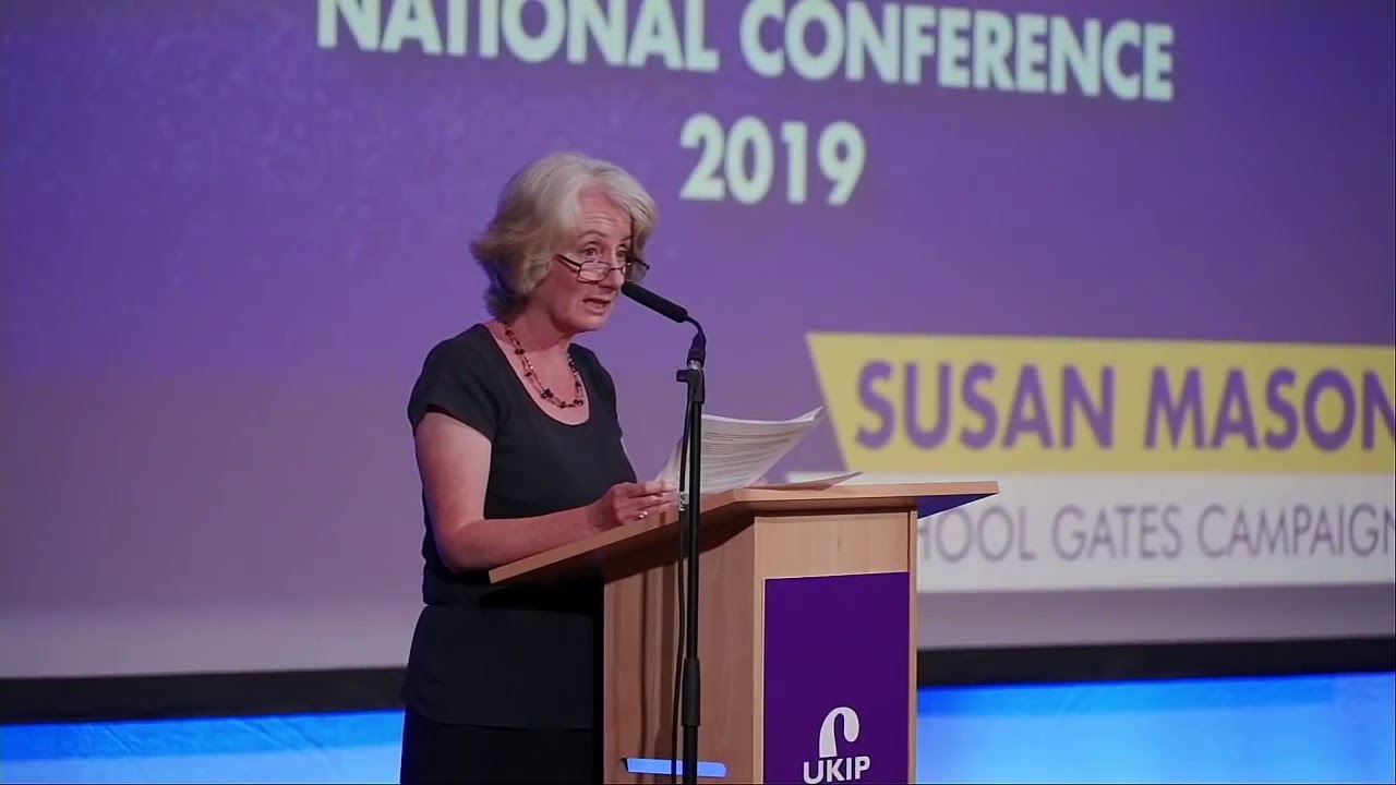 Susan Mason speech at UKIP conference 2019 - YouTube