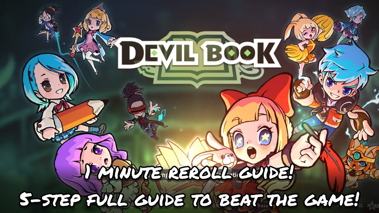 Devil Book: 1 MINUTE REROLL and 5 STEPS TO BEAT THE GAME AS F2P! - YouTube