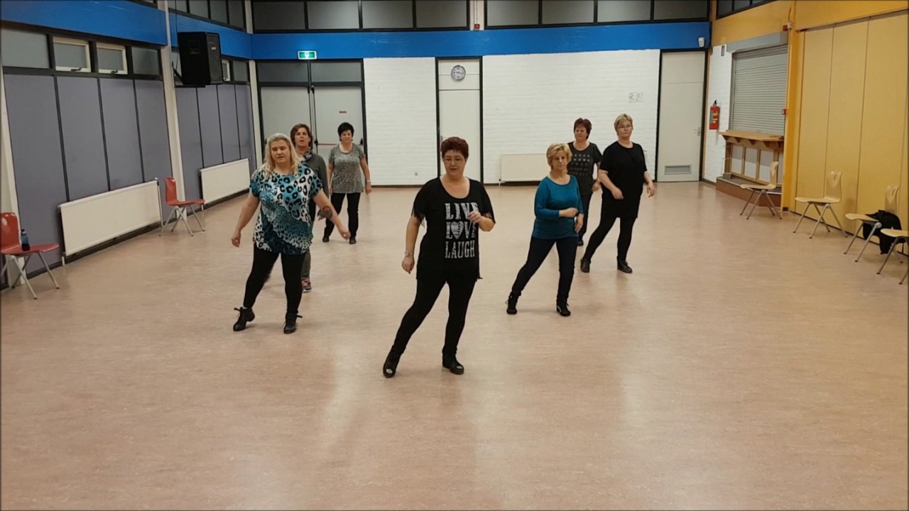 Shy Line dance November 2016 - YouTube