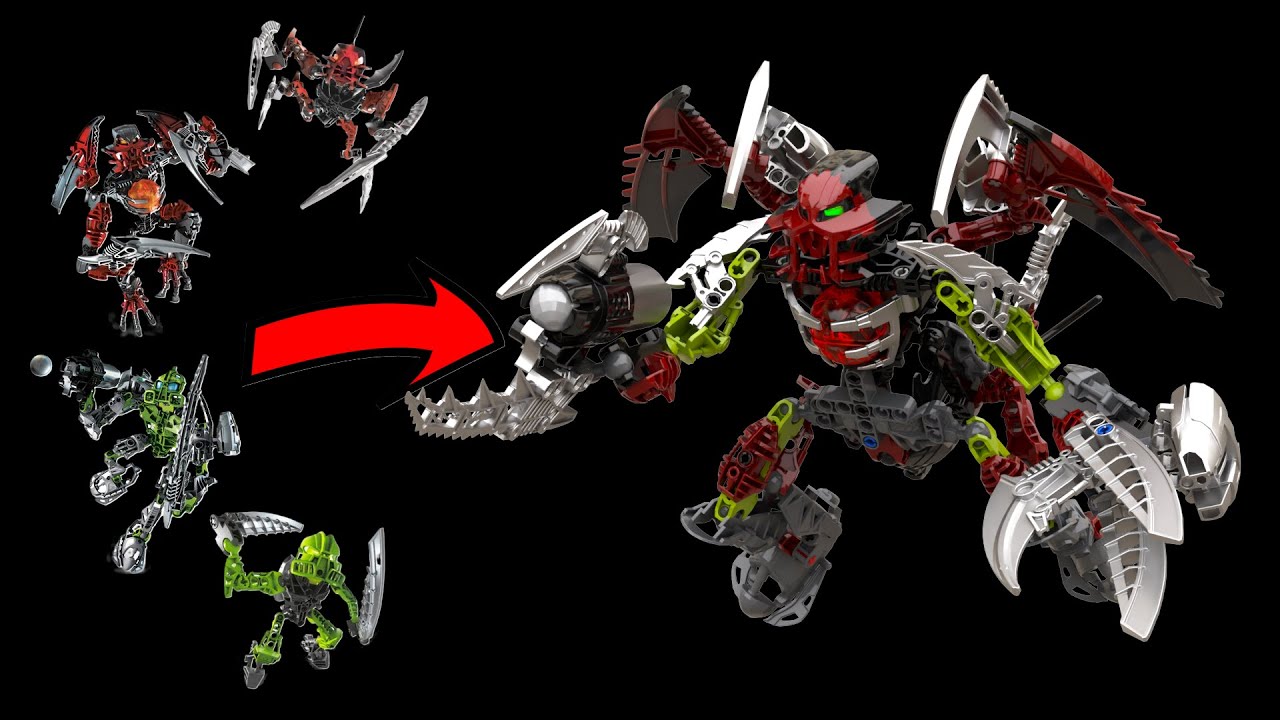 BIONICLE HOW TO: MAKUTA SPIRIAH REVAMP - YouTube