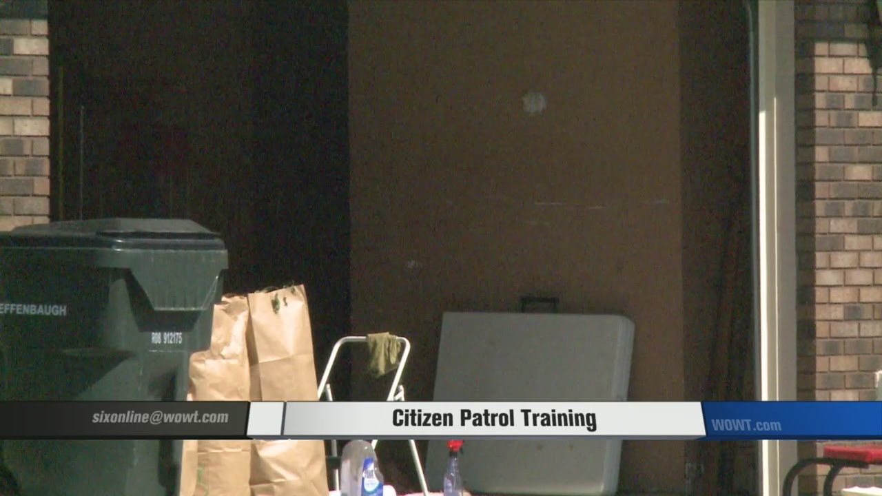 Citizen Patrol Training - YouTube