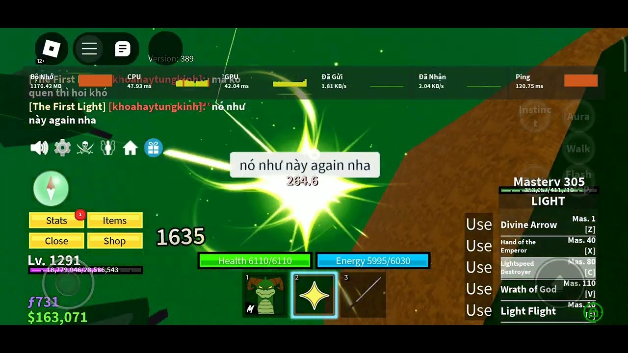 combo light v2 + gravity cane - YouTube