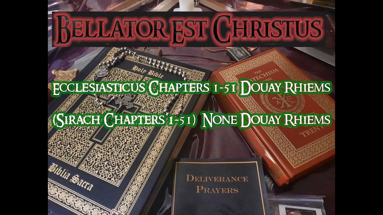 Ecclesiasticus Chapters 1-51 (Sirach Chapters 1-51) - YouTube