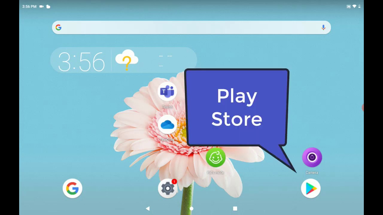 Android Tablet - Update the Microsoft Teams App - YouTube