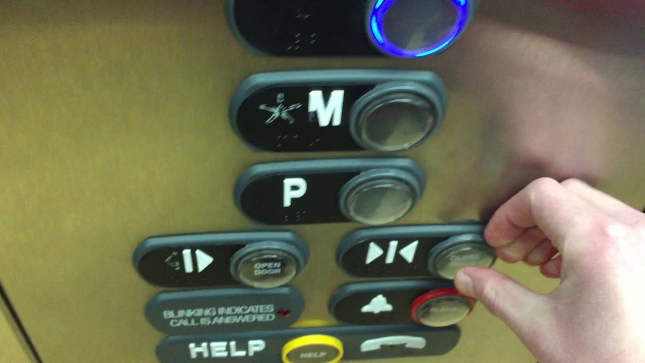 ThyssenKrupp Signa 4 Hydraulic Elevator @ the Gym, University of ...