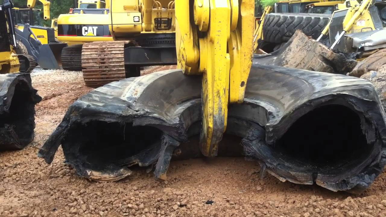 Tire Cutting 3 - YouTube