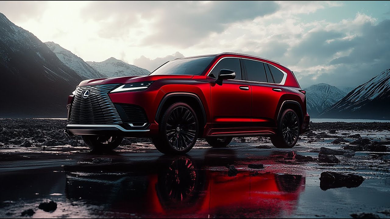 2025 Lexus LX700h First Look New Hybrid Rugged Overtrail Trim - YouTube