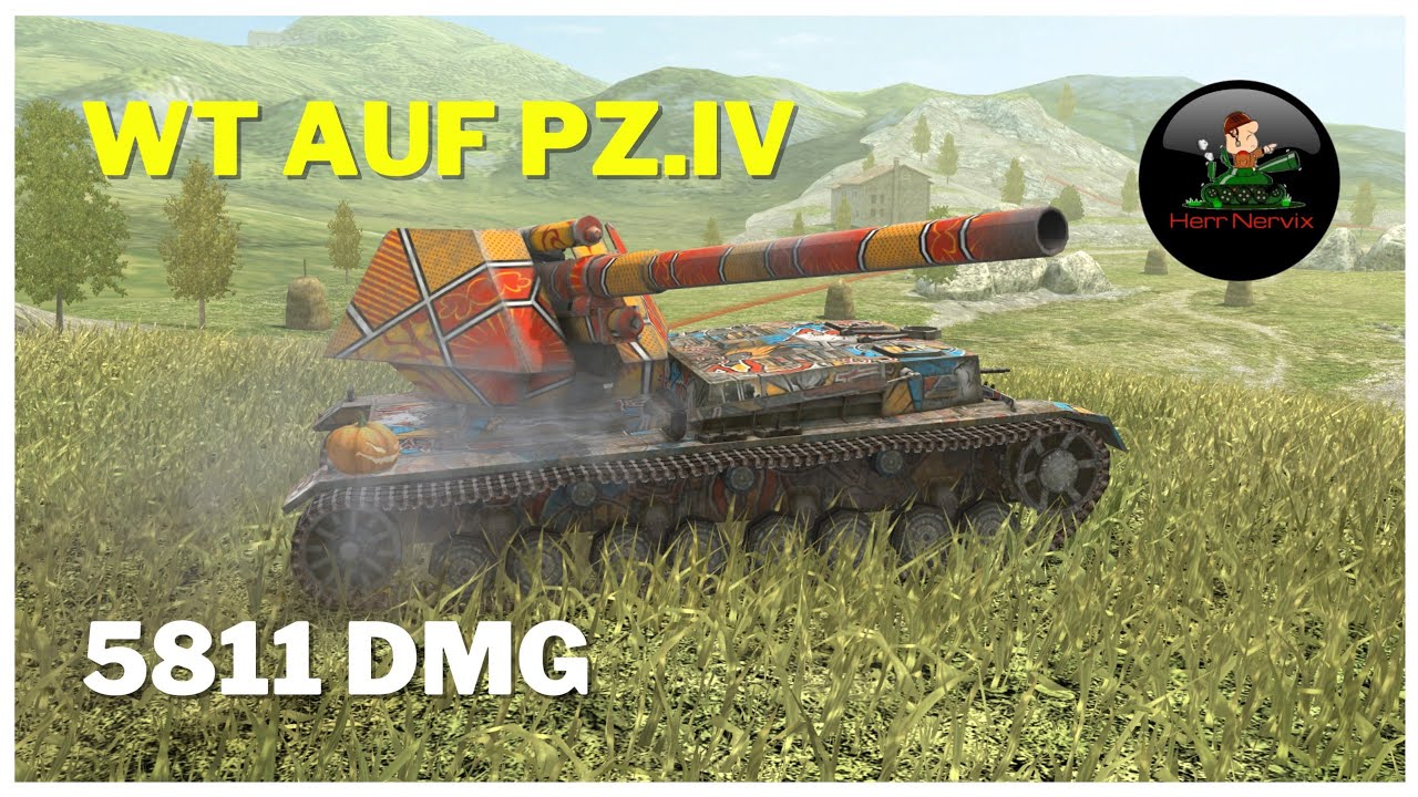 ⏯ WT auf.Pz IV • 5811DMG • Wot Blitz • - YouTube