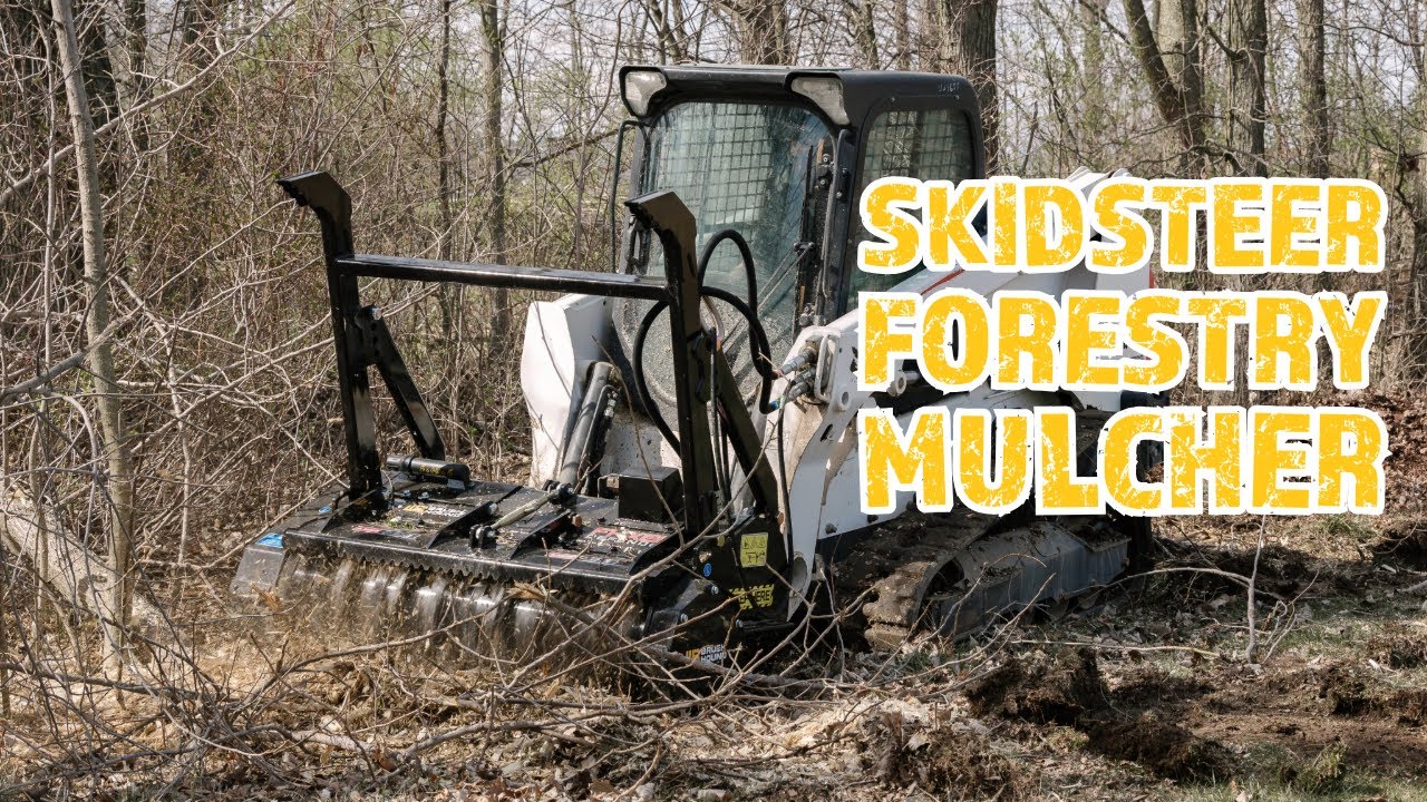 Revolutionize Land Clearing: FHX - series forestry mulcher demolishing ...